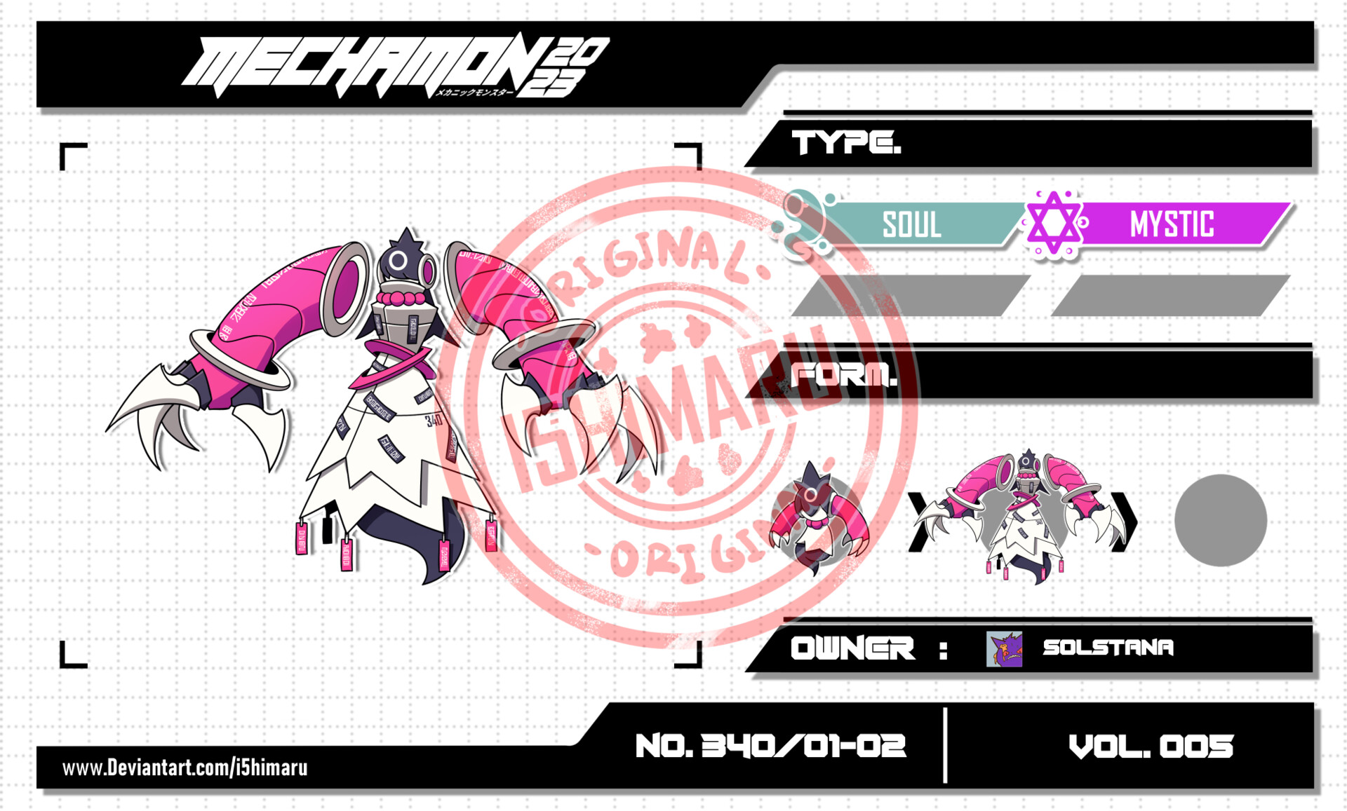 ArtStation - Mechamon NO.340/01-02 | VOL.005