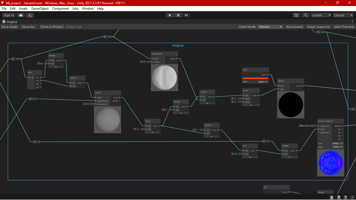 Jesus Alexis - magma shader unity practice
