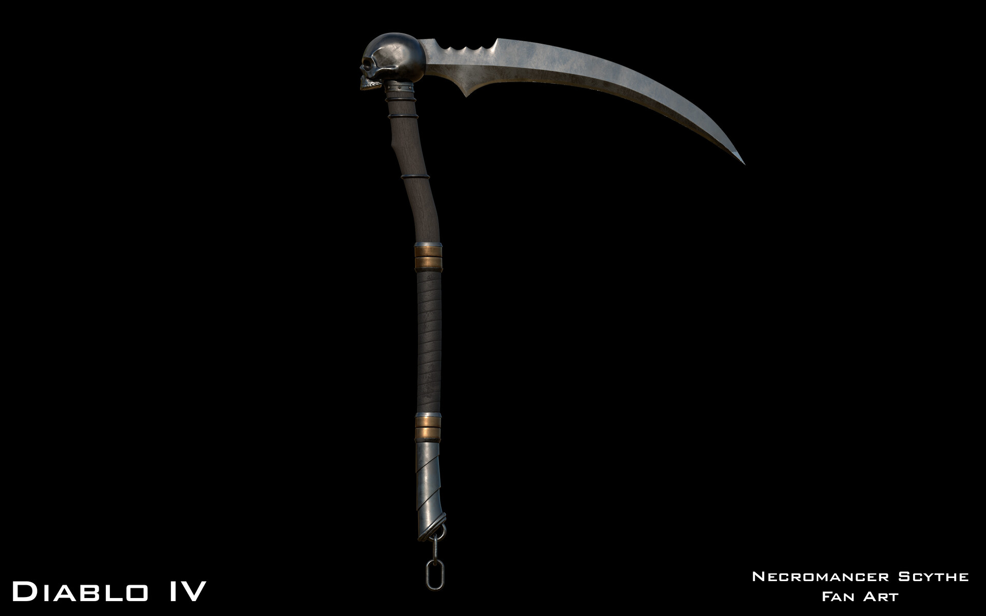 ArtStation - Necromancer Scythe