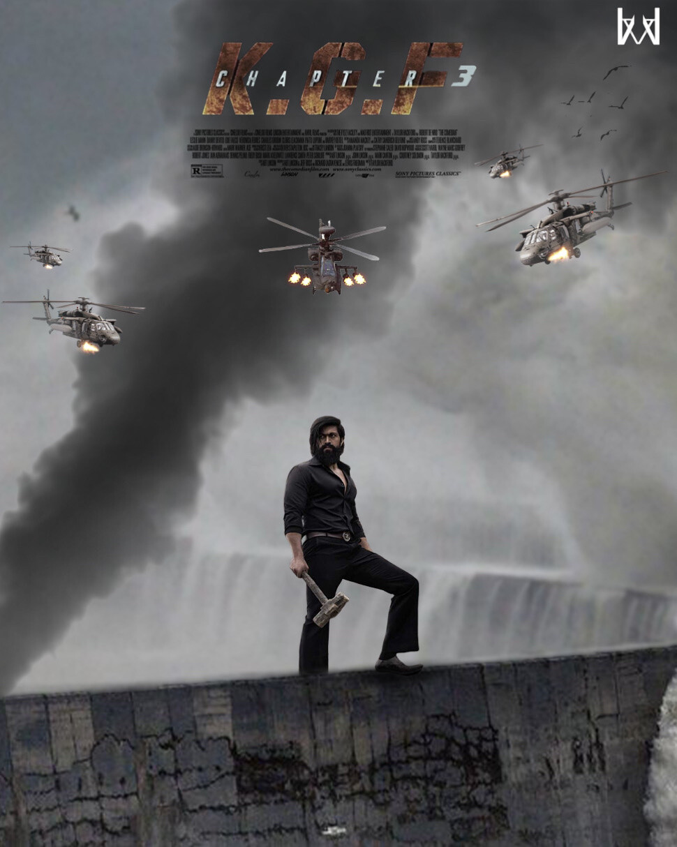ArtStation - Kgf chapter 3 poster