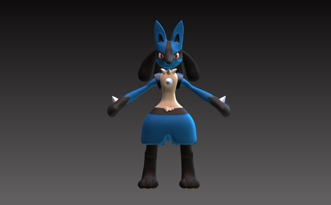 ArtStation - LUCARIO 3D