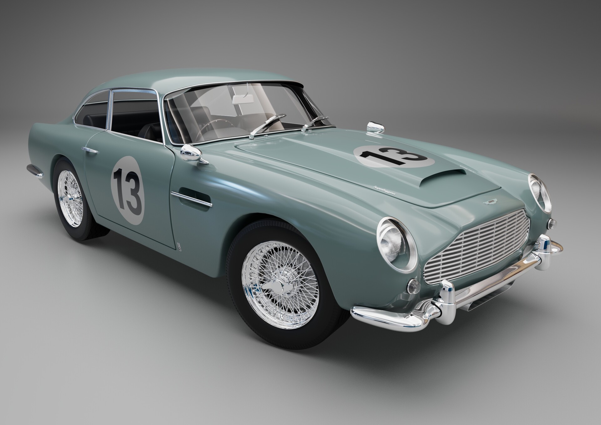 ArtStation - Aston Martin DB5