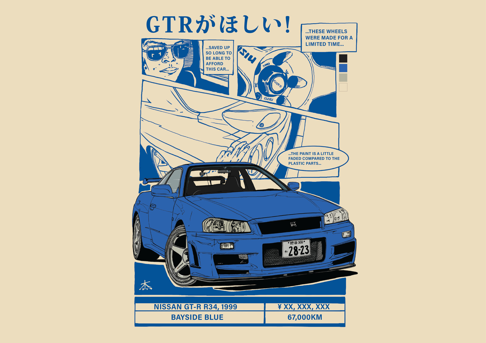 Yu Jet - Larry Chen's Nissan GT-R R34