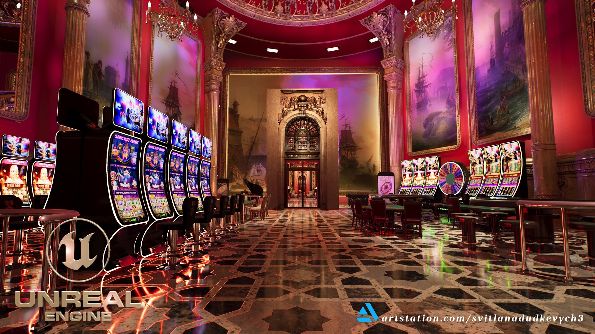 ArtStation - CASINO Virtual Environment