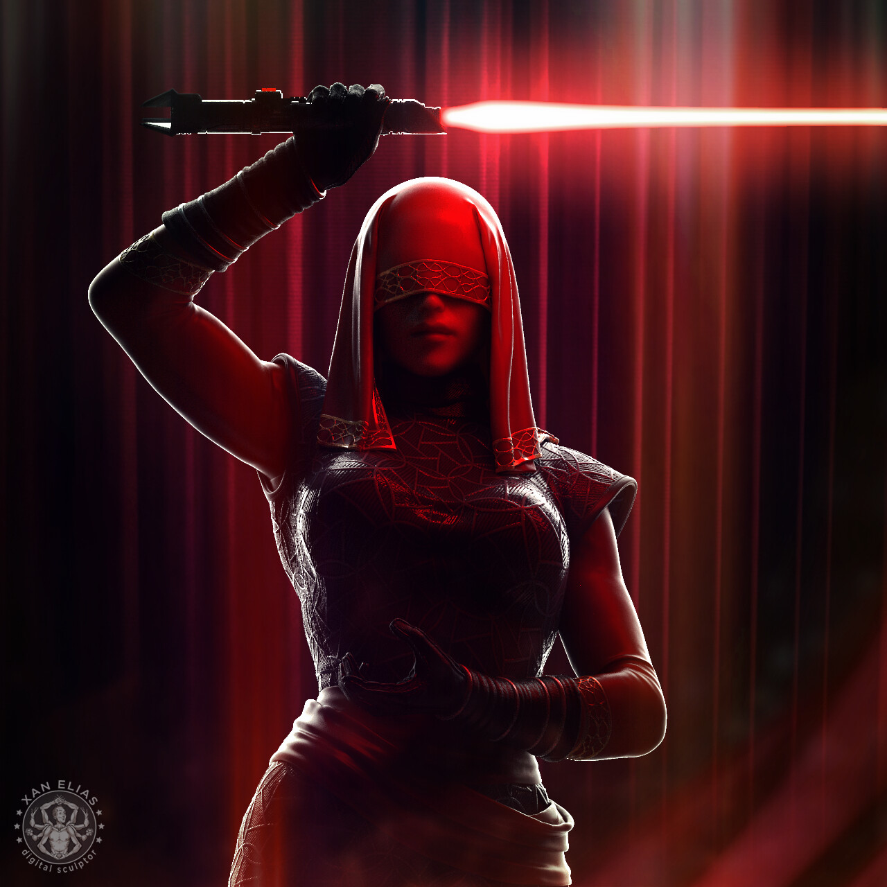 Xan Elías - Visas Marr 1:4 collectible statue