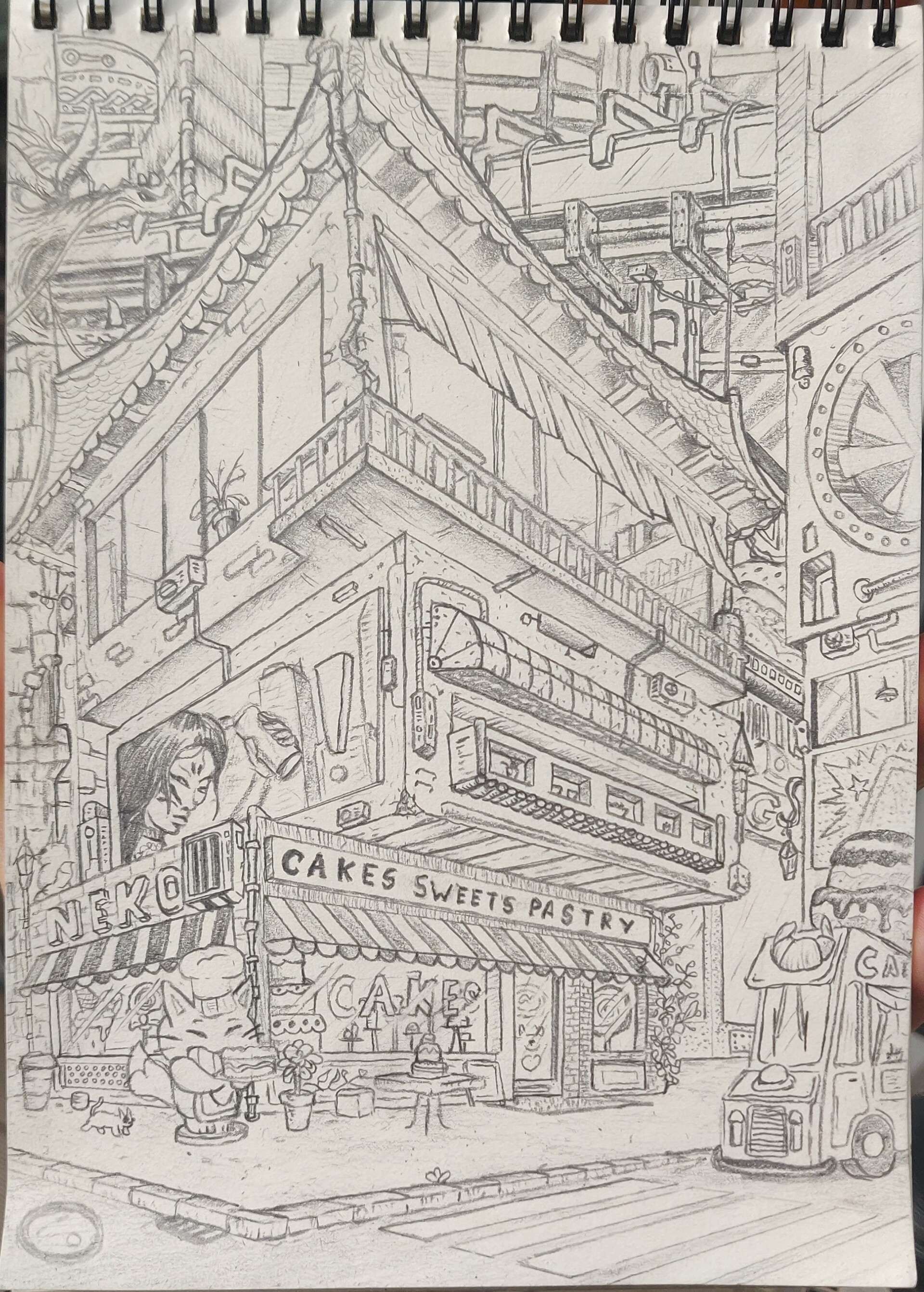 ArtStation - Cyber Bakery