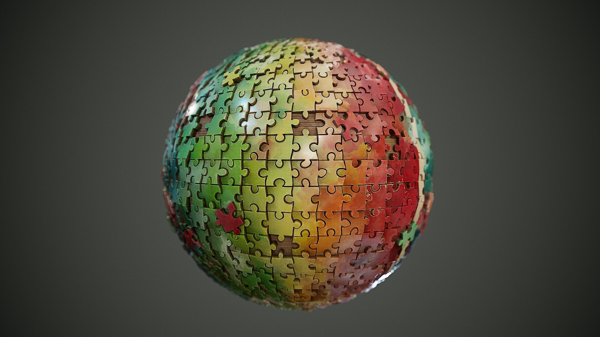 ArtStation - Substance Designer puzzle
