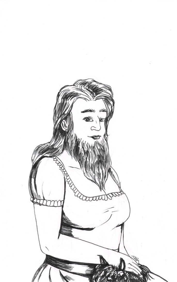 ArtStation - Daily Sketch: Beard