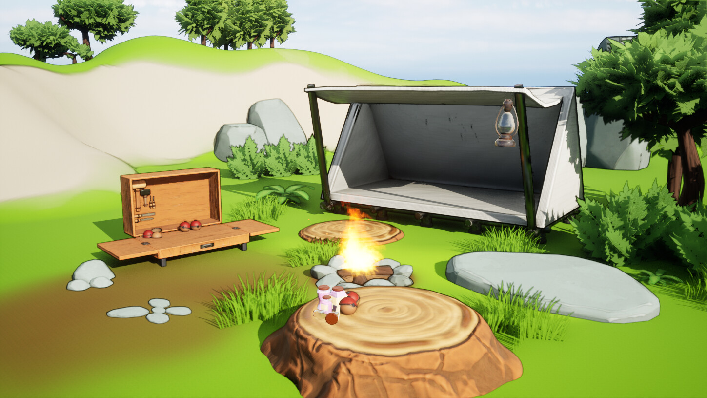 ArtStation - Pokemon Legends Base Camp