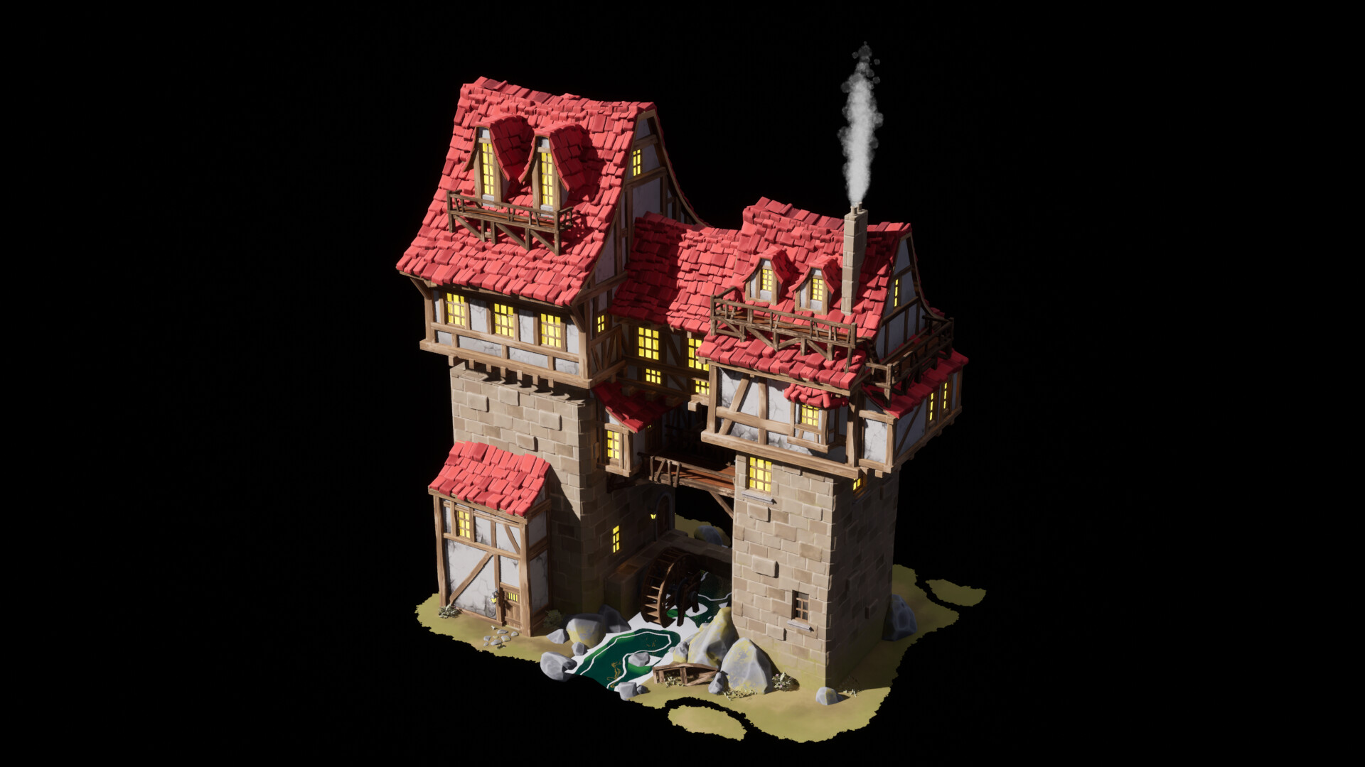 ArtStation - Stylized Tower