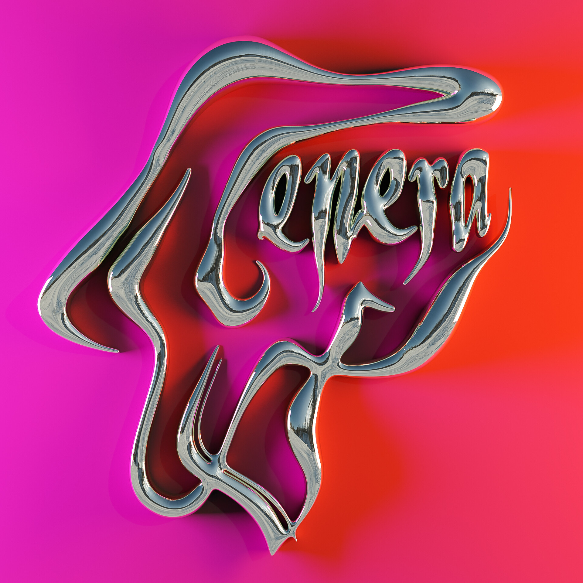 ArtStation - 3D Chromotype Logo Design