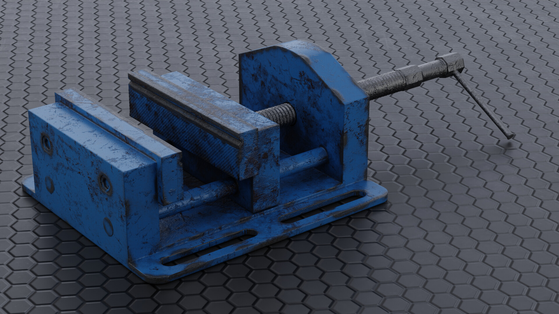 ArtStation - A Drill Vice