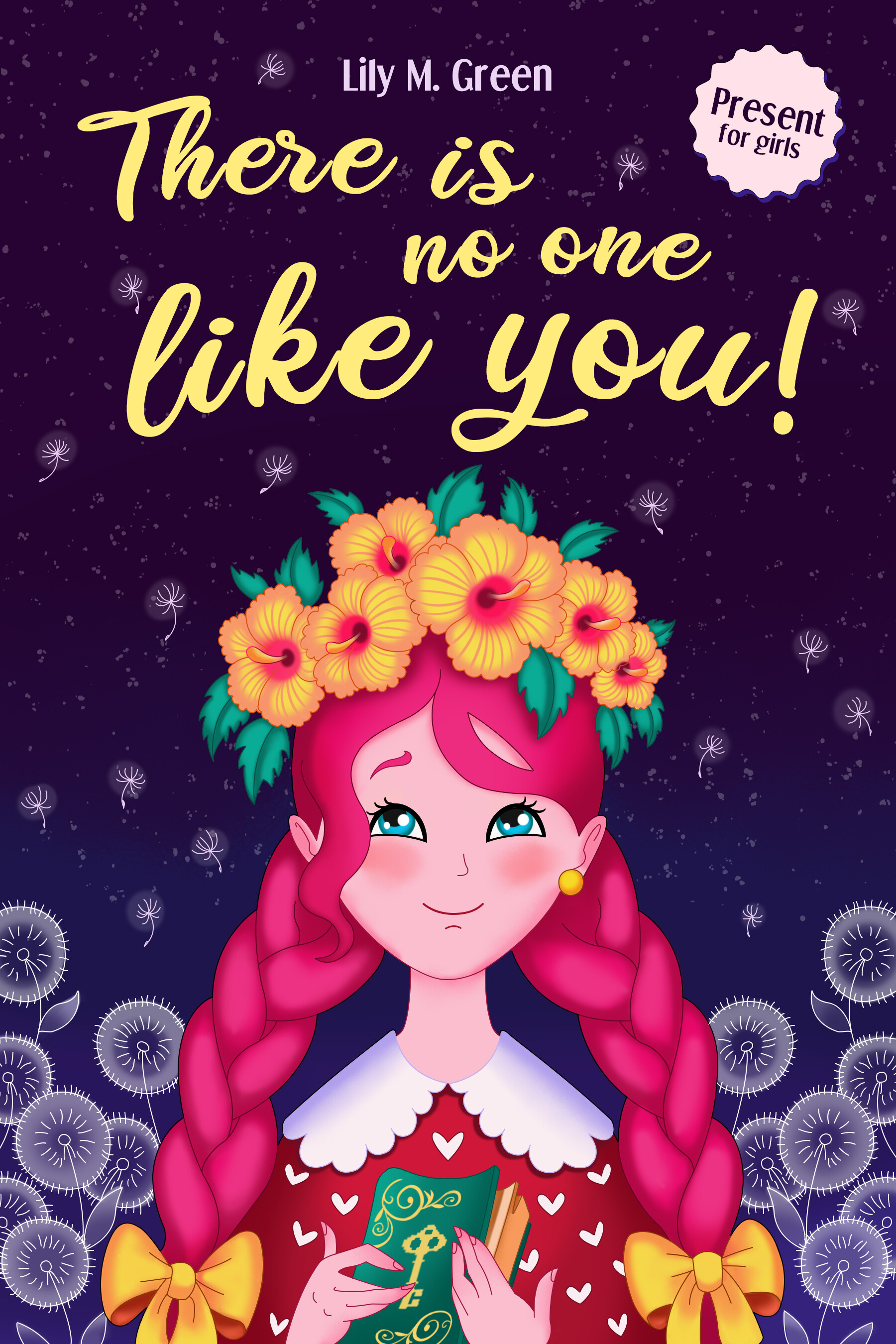 ArtStation - Book cover illustration and design for girls