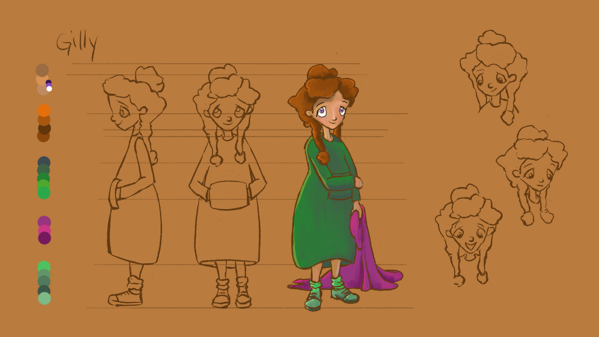 ArtStation - Original Character Design: Gilly