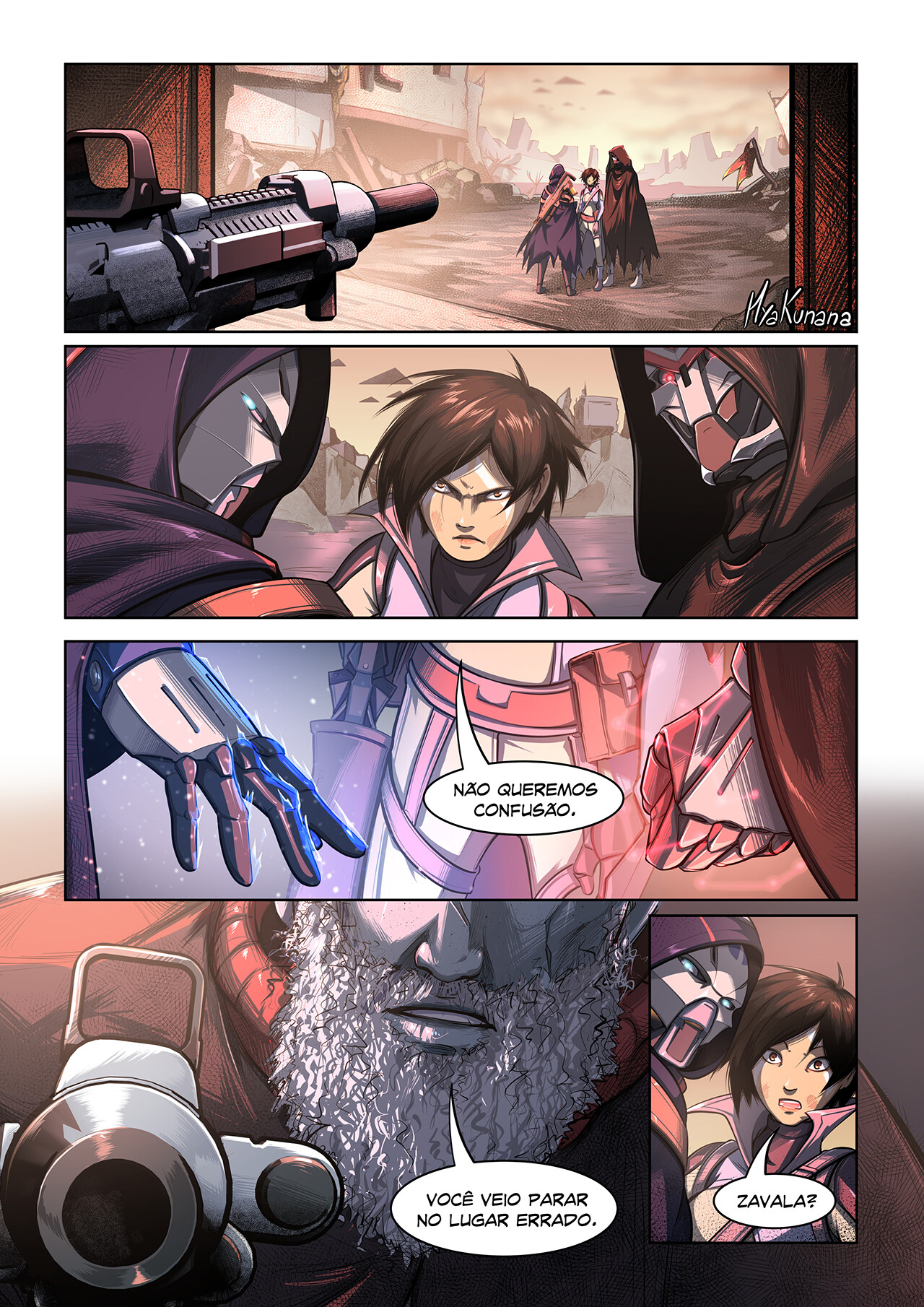 Paula "Polux" Fidelis - The Dark Future - Chapter 3 (Destiny 2)