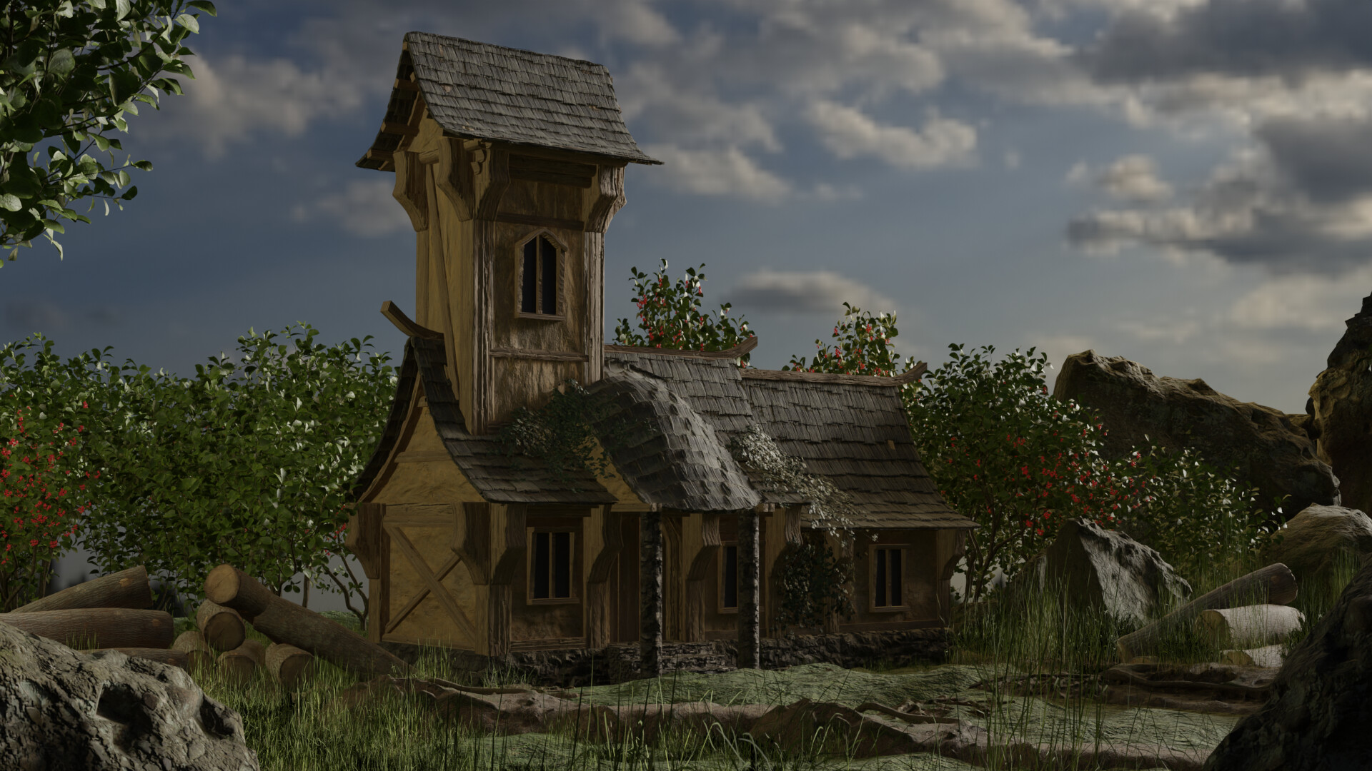 ArtStation - Fantacy house