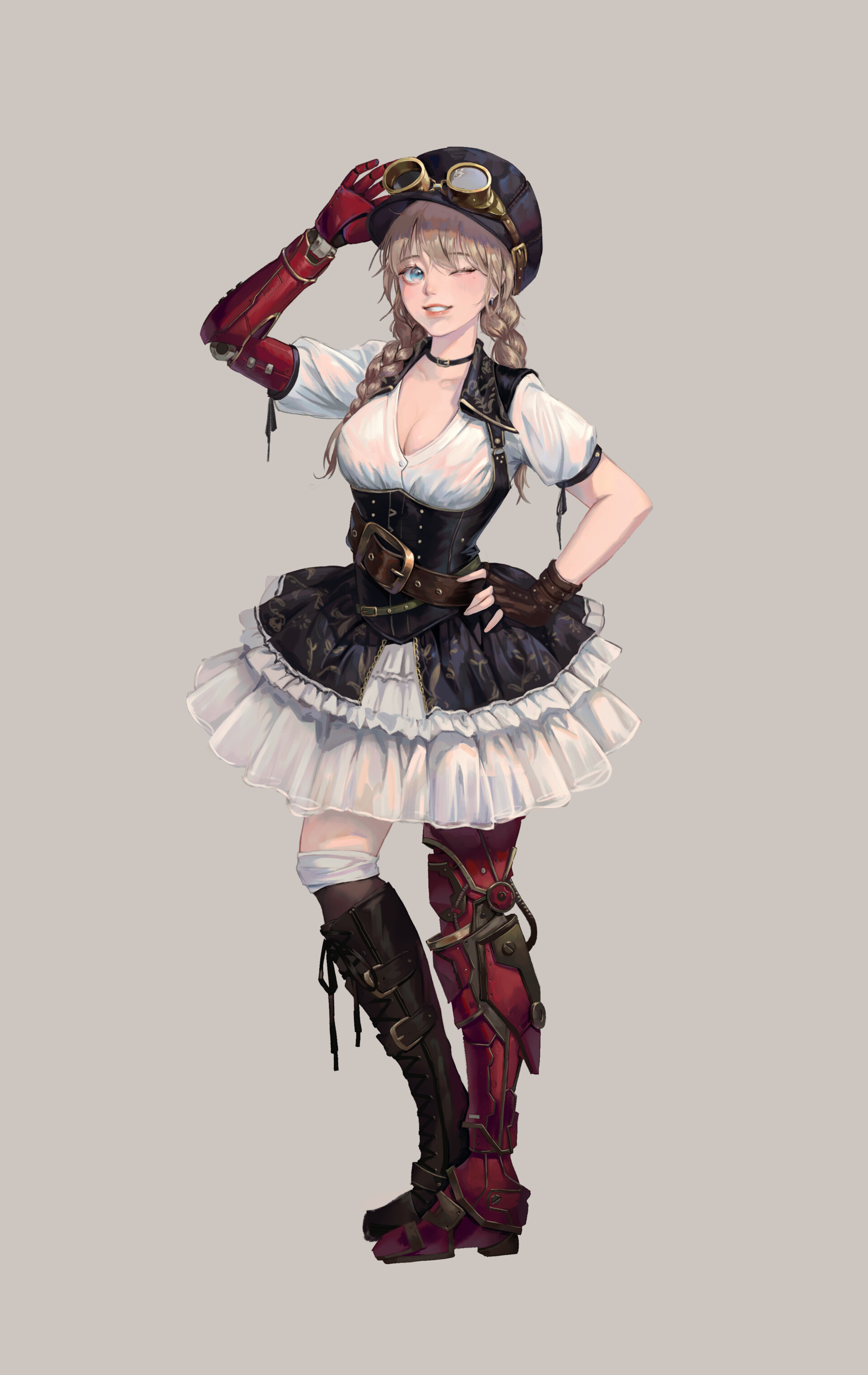 ArtStation - steampunk girl