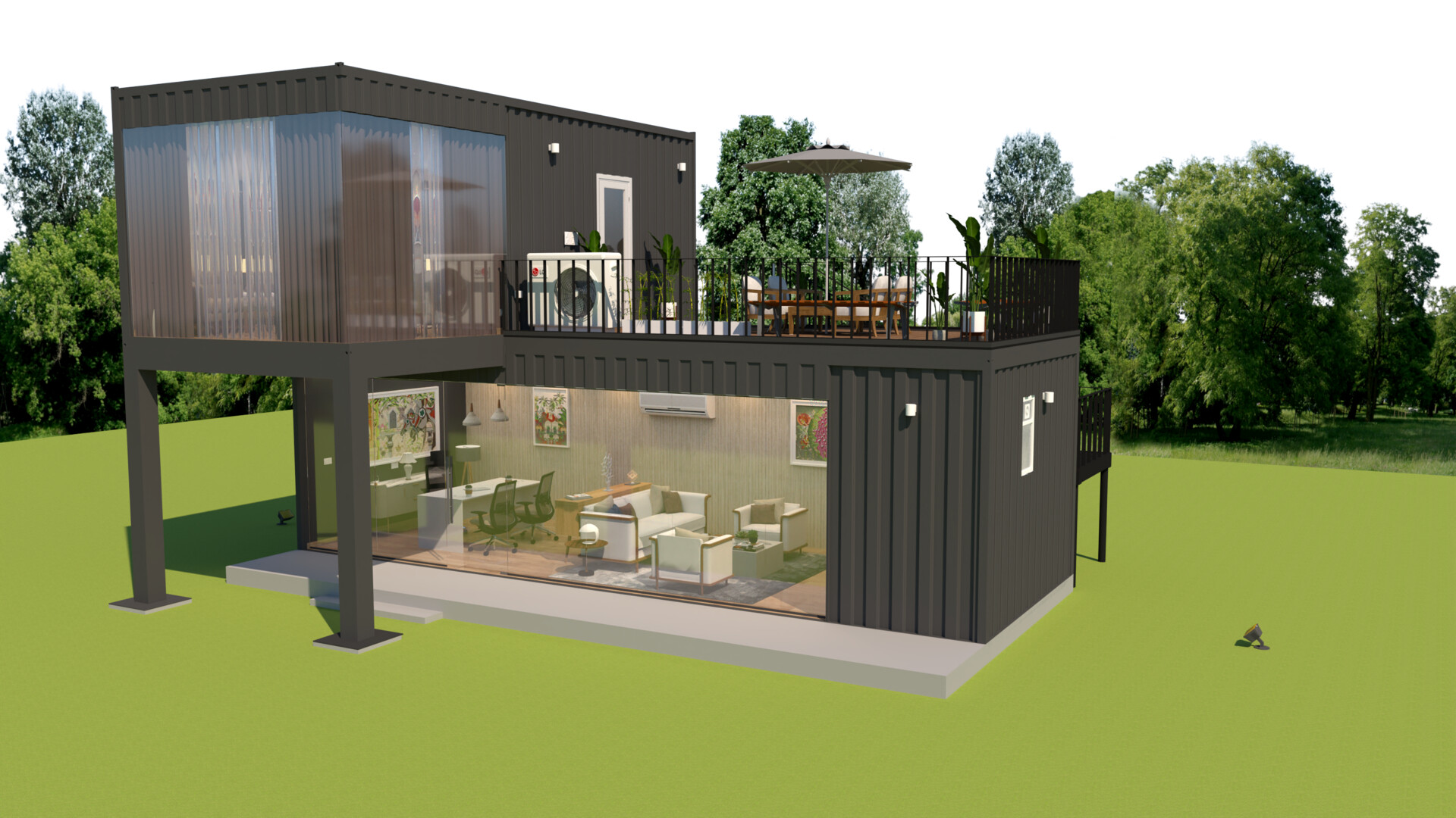 ArtStation - EXTERIOR CONTAINER VIEWS UU0.8