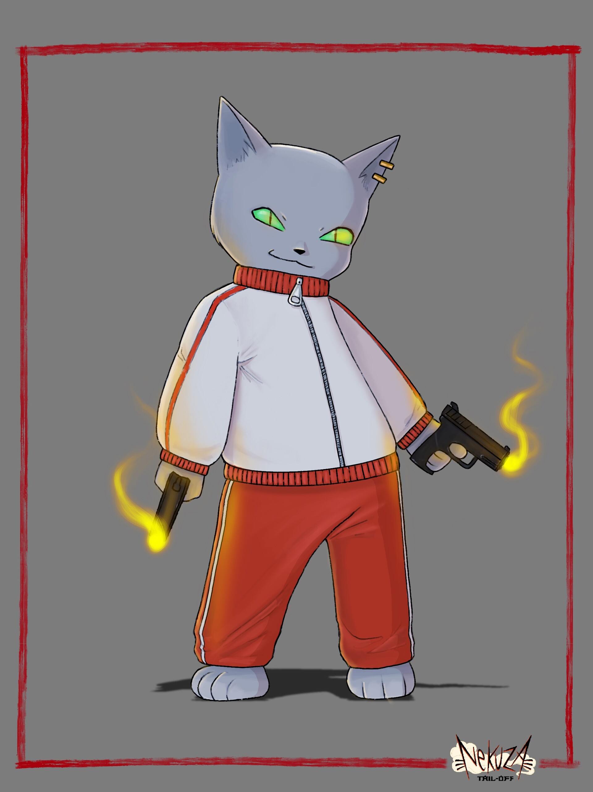 ArtStation - Fudo for Nekuza: tail-off