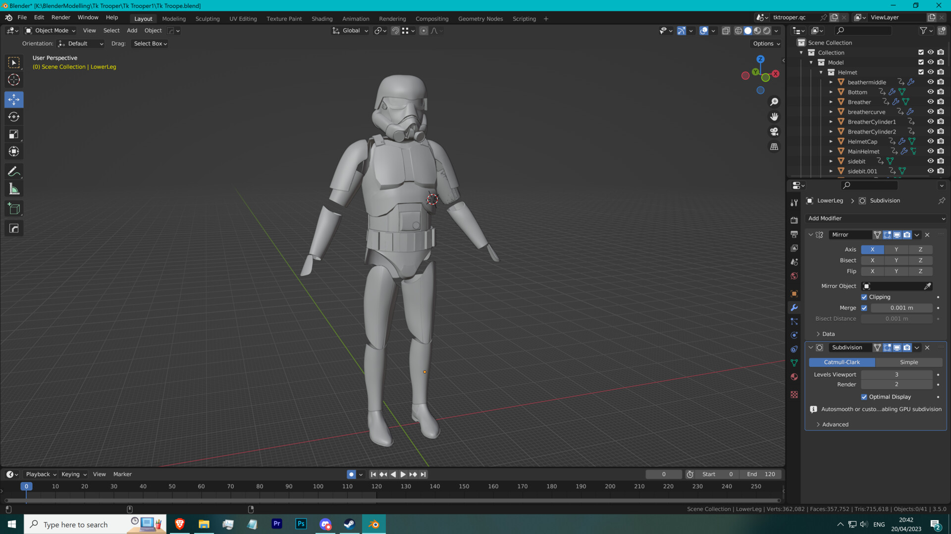 CommanderPrime - TK Trooper - Custom Model and Textures