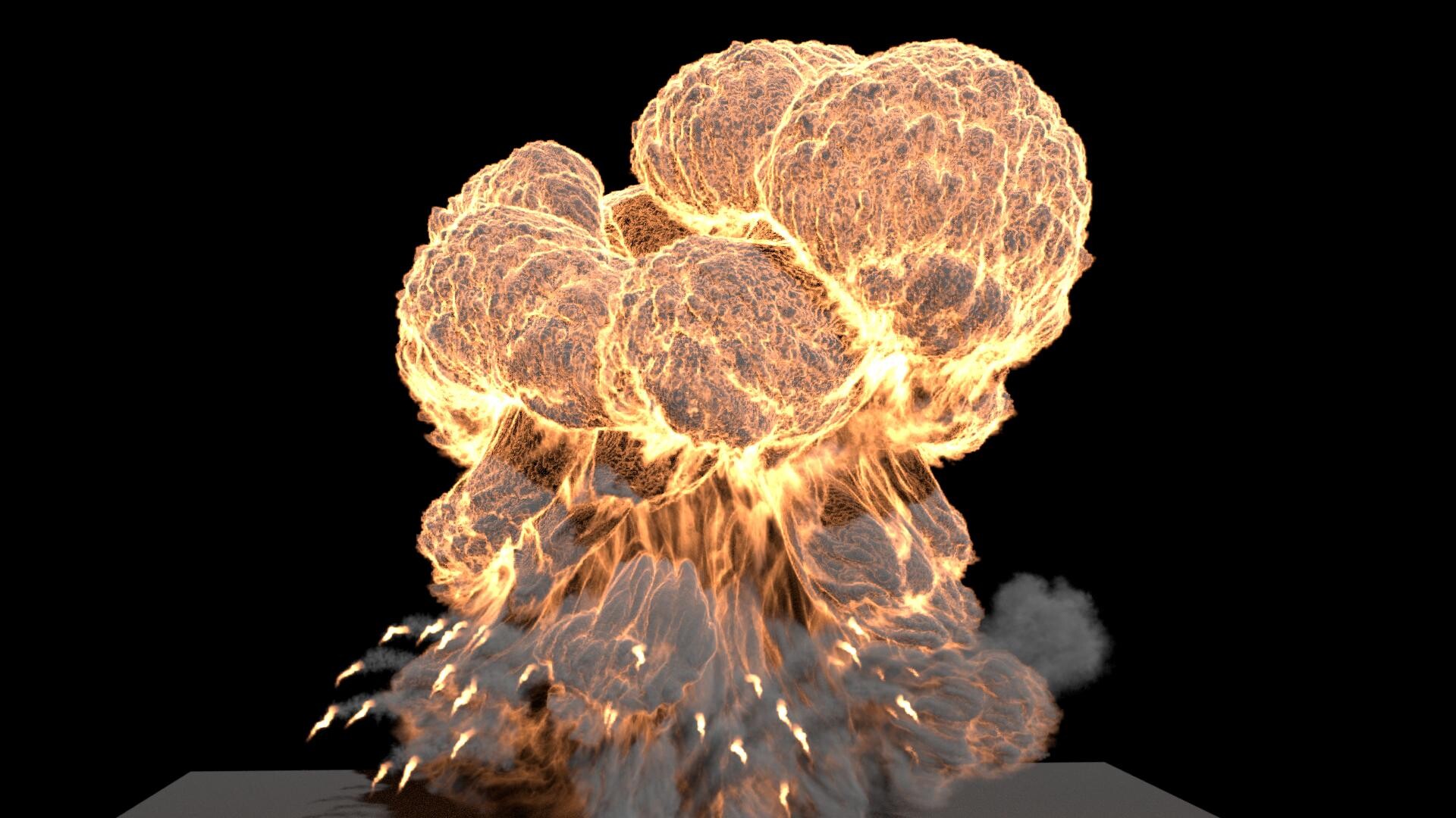 ArtStation - Explosion in Houdini