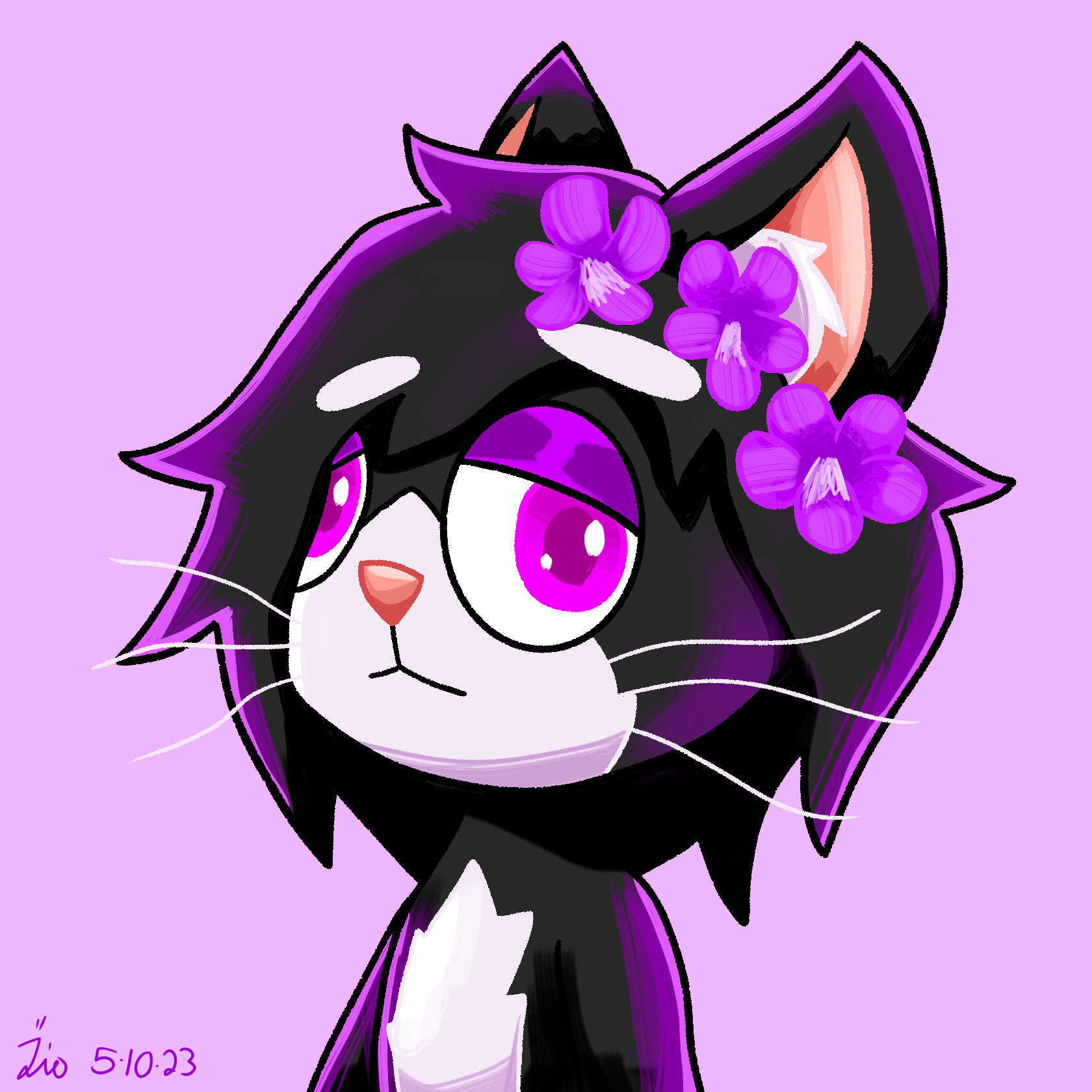 ArtStation - blade wearing violets