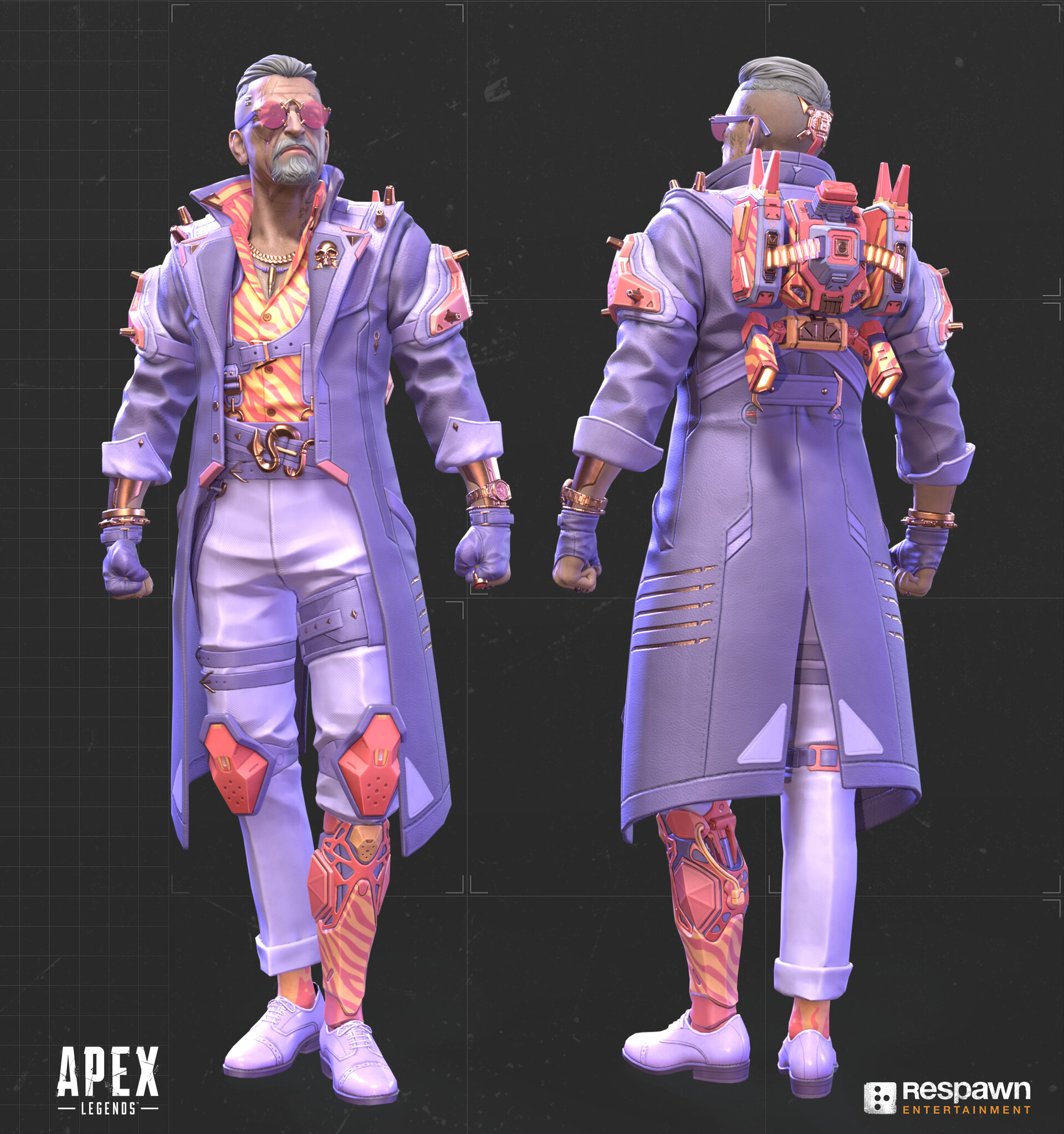 Liz Edwards - Character Artist - APEX - Ballistic - Vice Grip / Neon Sunset / Scarlet Sicario