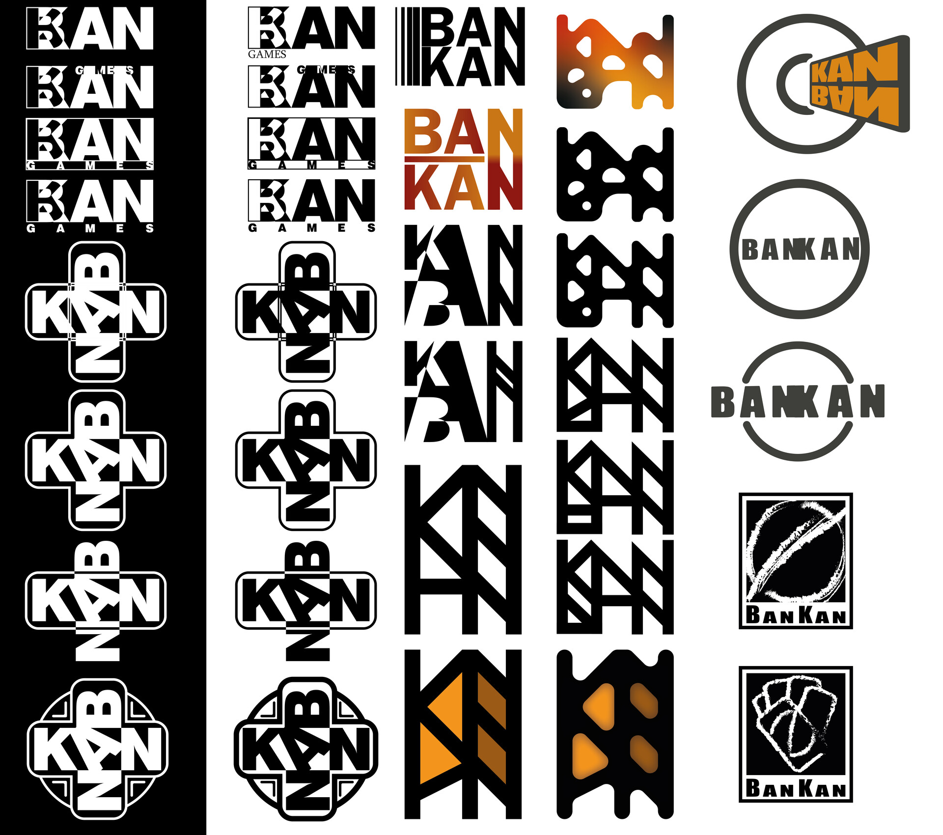 ArtStation - BanKan Logo Design