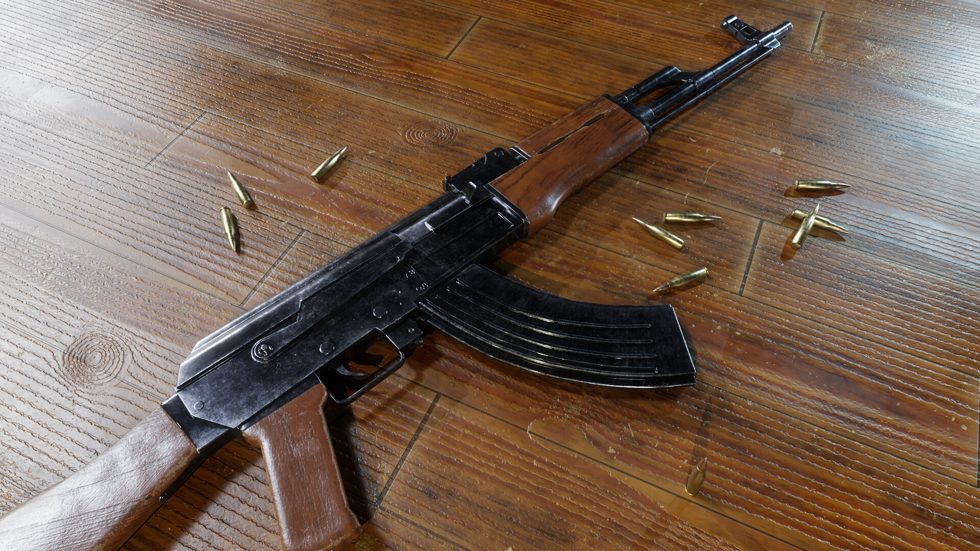 Ak47 Underfolder Wallpaper