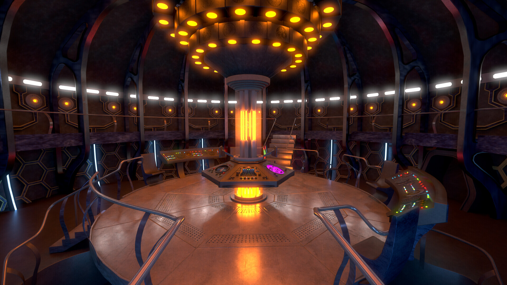 ArtStation - Tardis Doctor Who (11th and 12th)