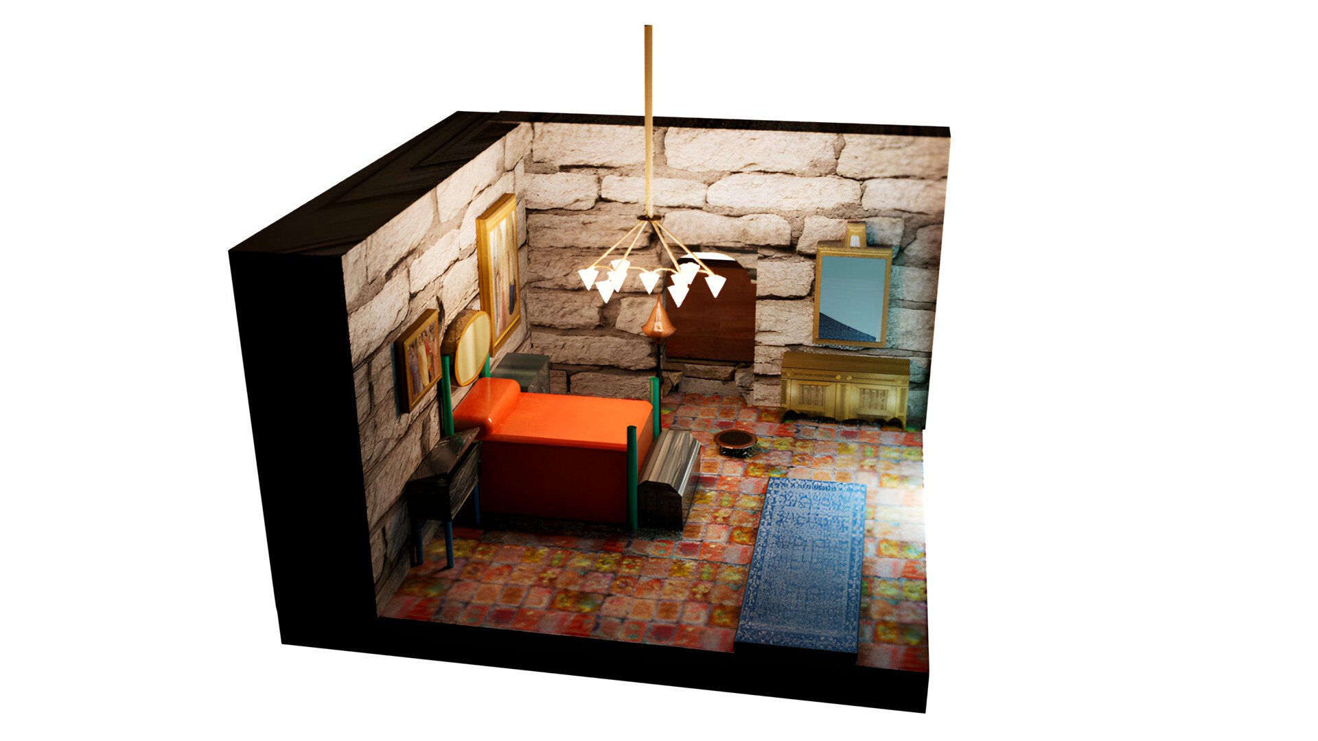 ArtStation - Medieval Room