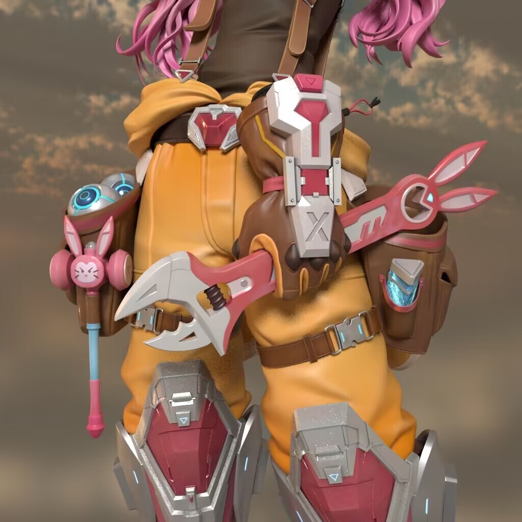 Wingfox workshop - 【AI Translation】二次元美型角色《雙馬尾少女》案例製作流程教學