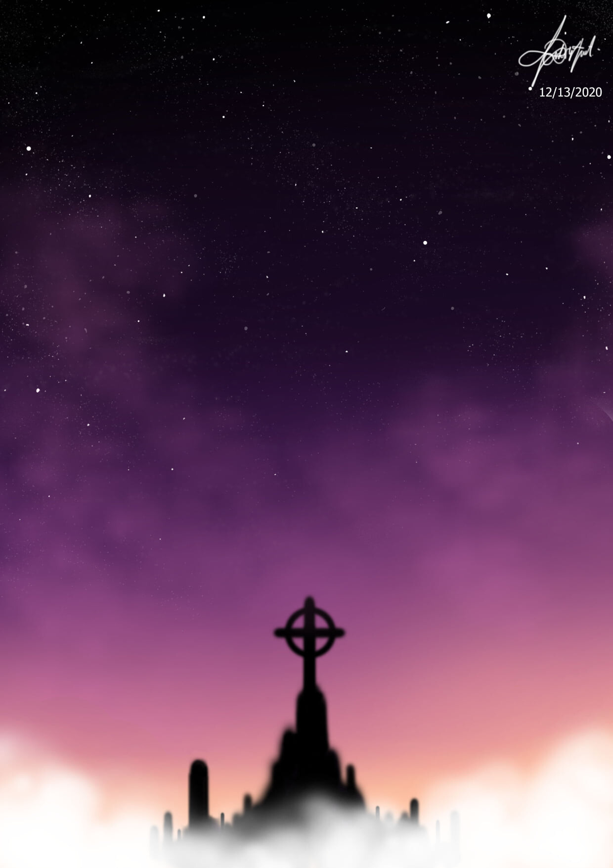 ArtStation - Purple Night