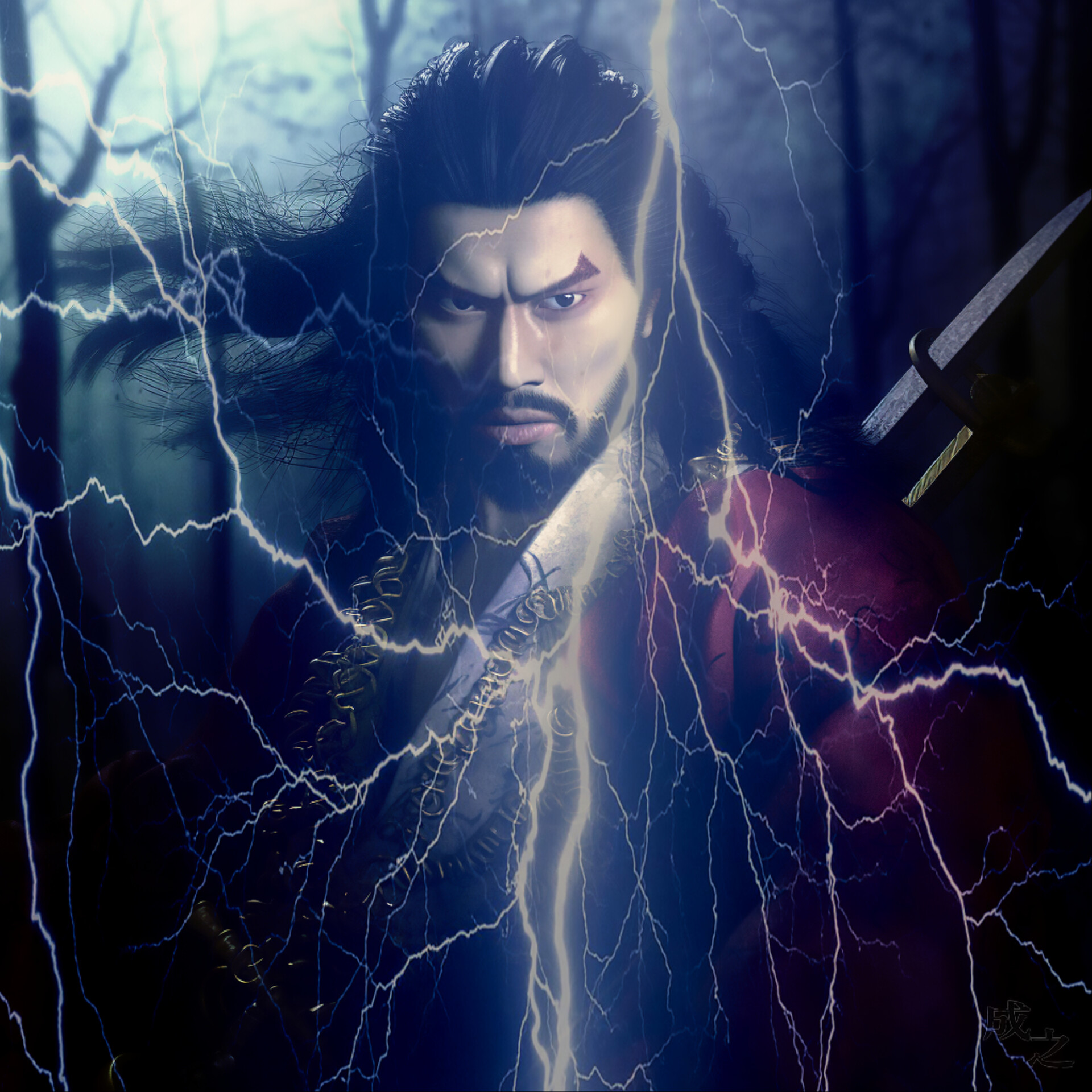 ArtStation - SUSANOO (JAPANESE LEGENDARY GOD / AMATERASU'S YOUNGER ...