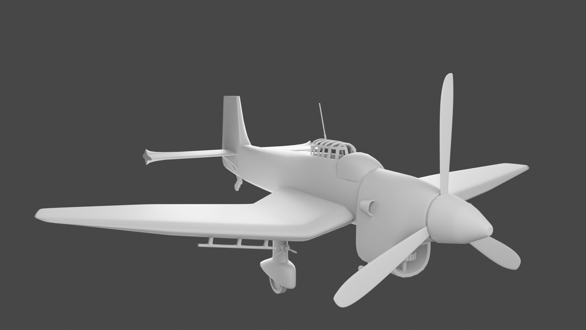 ArtStation - Stuka 87 3d model
