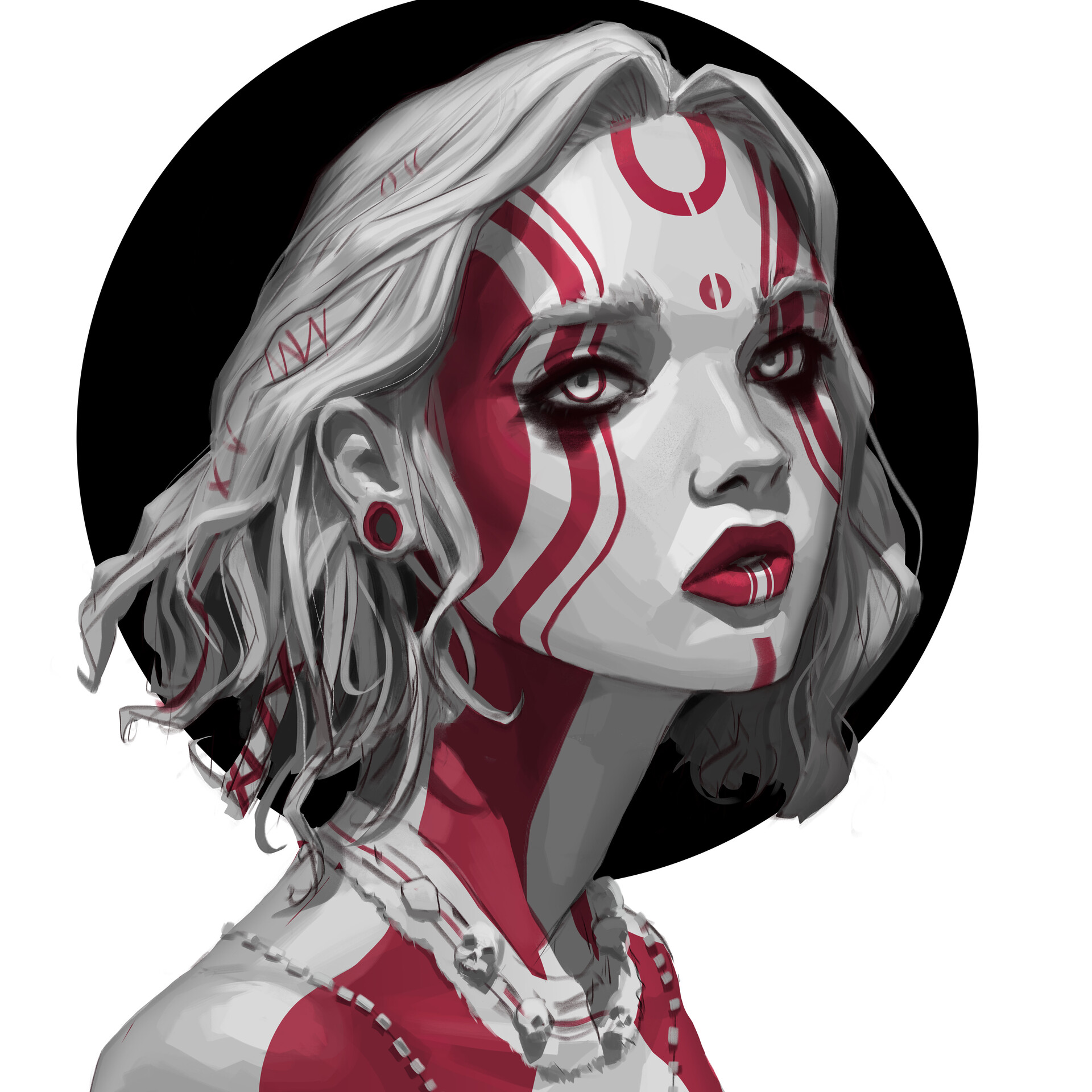 ArtStation - Lyanice, tribe girl