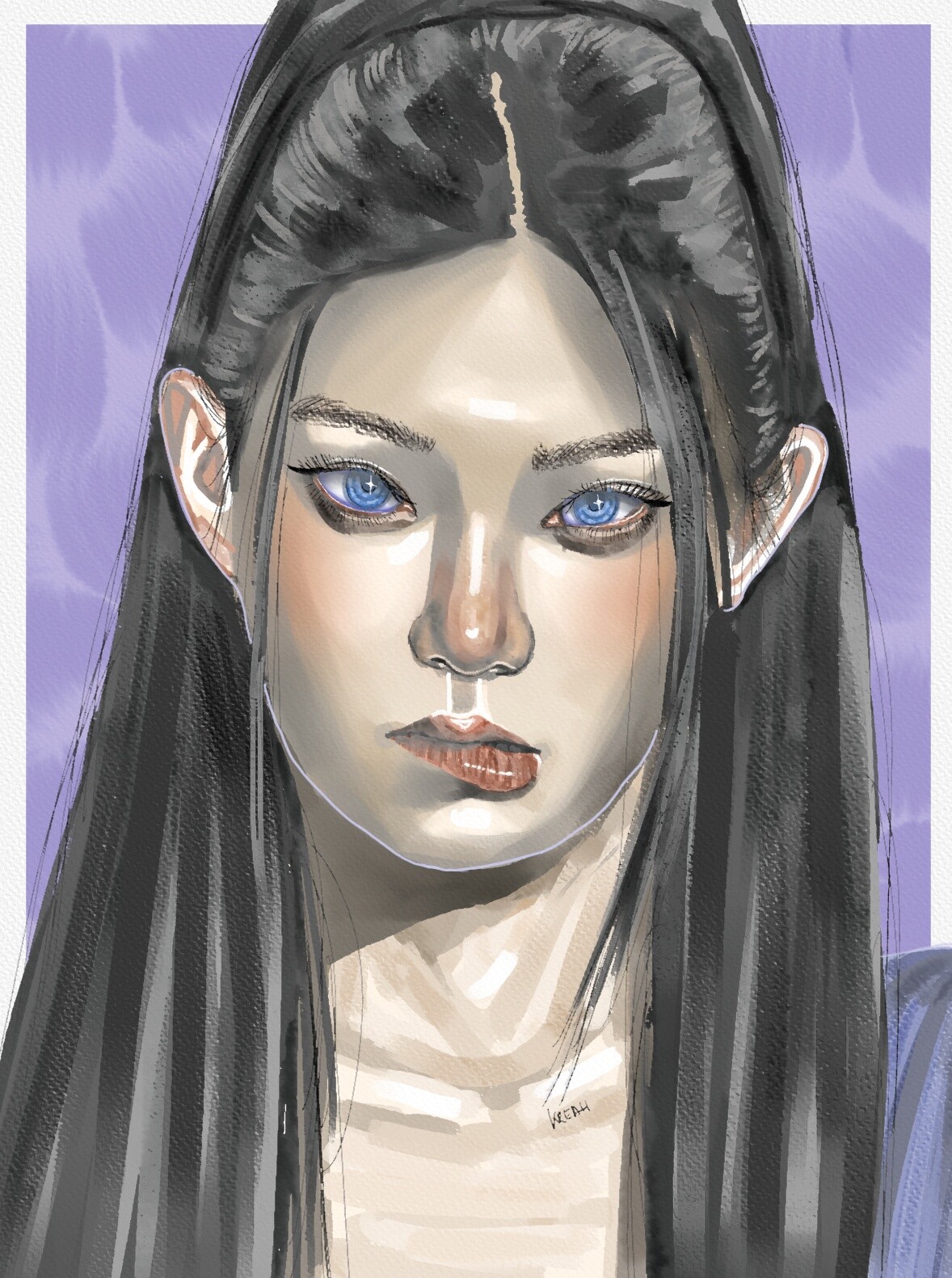 ArtStation - Haerin from NewJeans