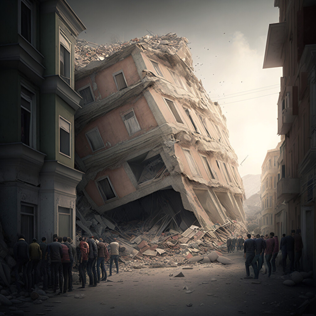 ArtStation - earthquake