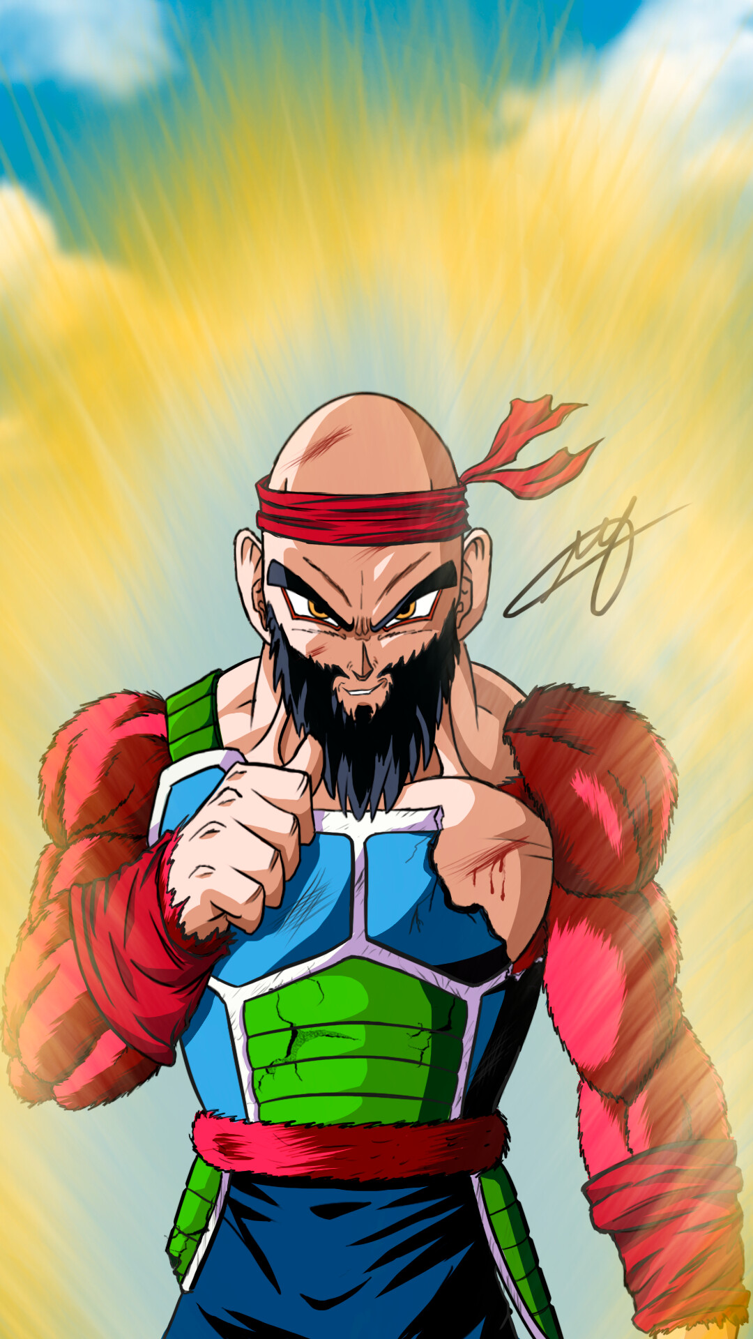 ArtStation - Custom Dragon Ball character