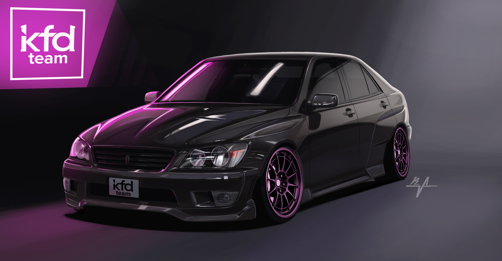 ArtStation - Lexus IS300 | Toyota Alteza Body Kit