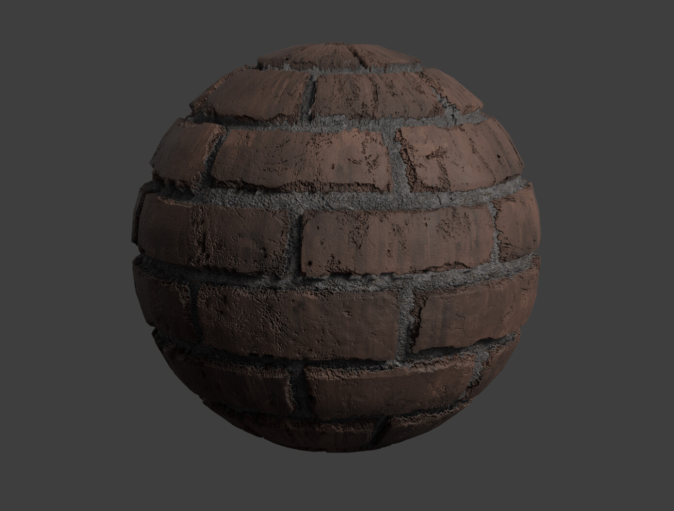 ArtStation - Procedural (Worn & Grimy) Brick Material