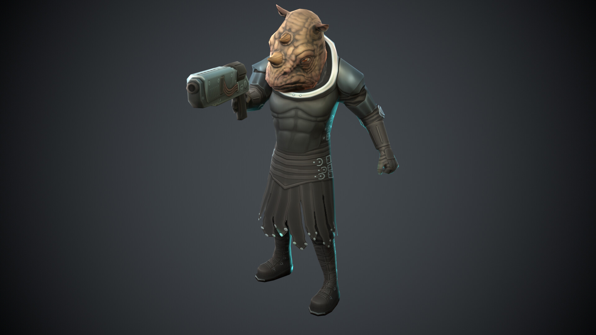 ArtStation - 3D model_character1
