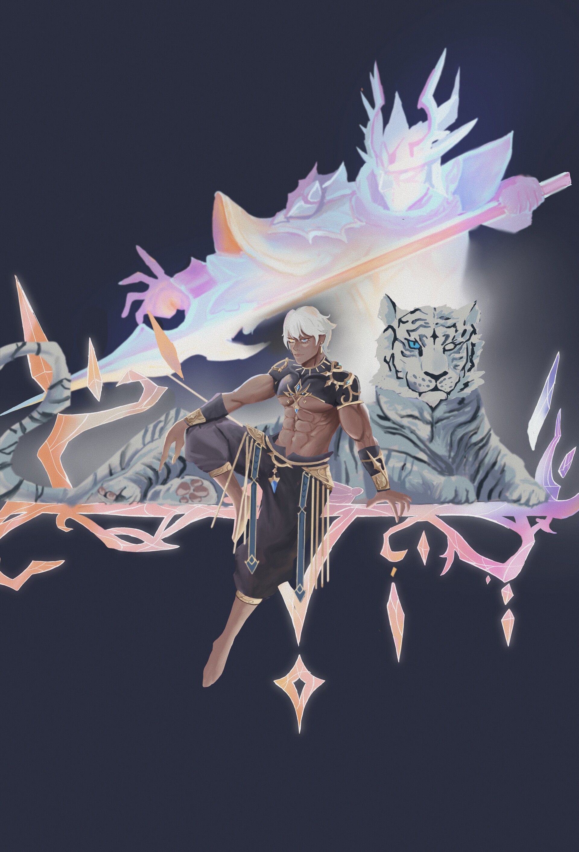 ArtStation - Fushi The Desert Sun