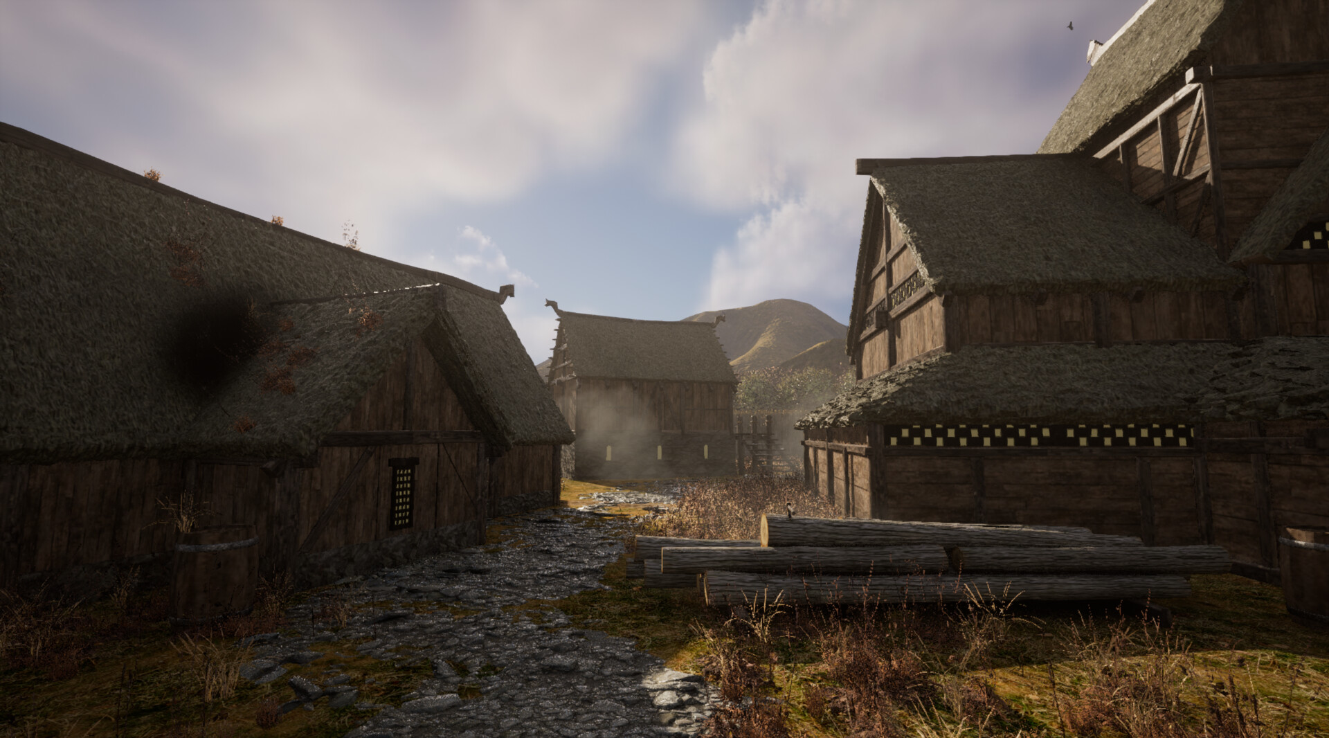 ArtStation - Unreal engine 5. Nordic settlement. complete personal asset.