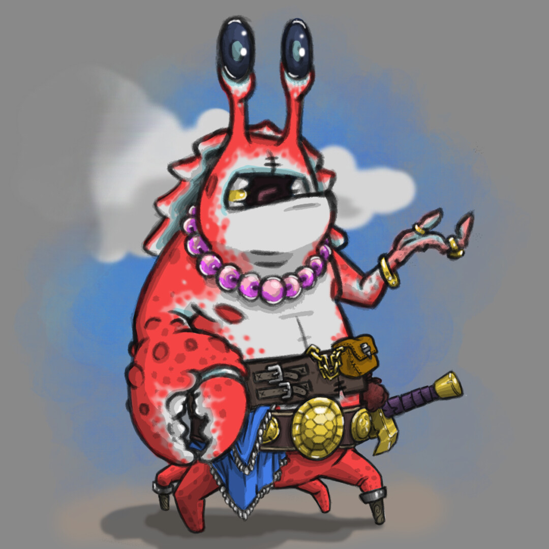 ArtStation - Captain Crab Claw