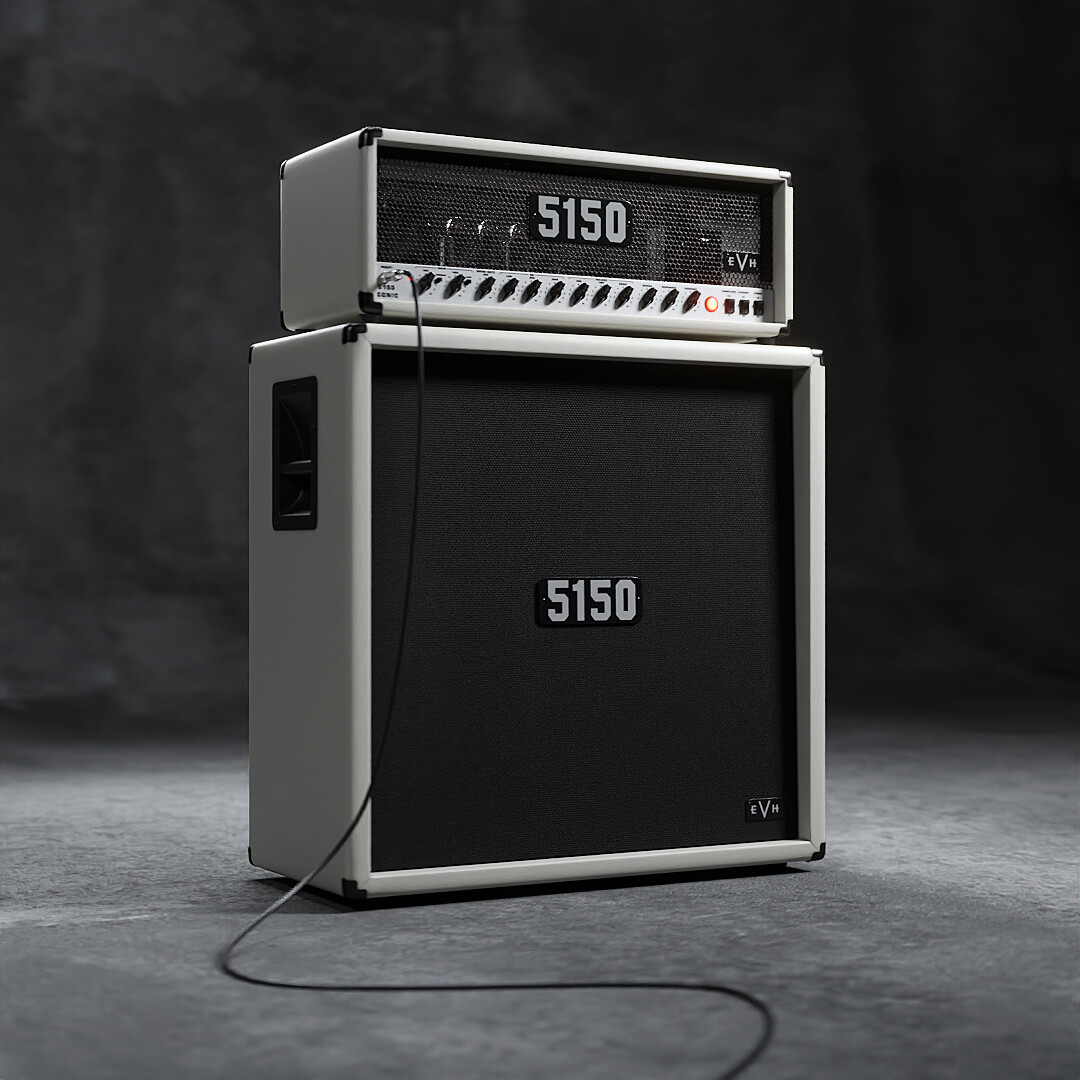 ArtStation - EVH Amp 5150 Iconic