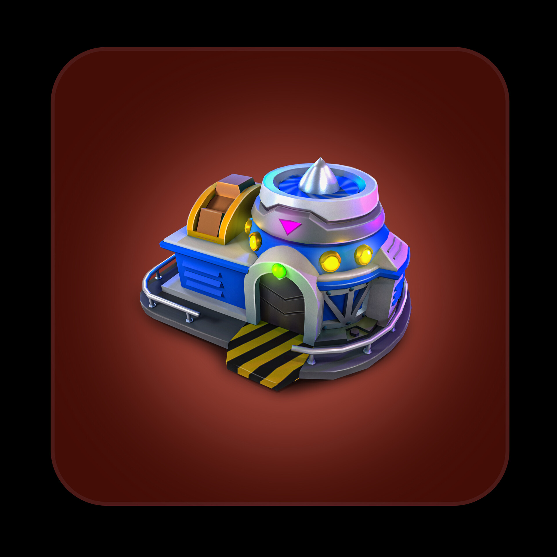 ArtStation - Factory - 3D Game Asset