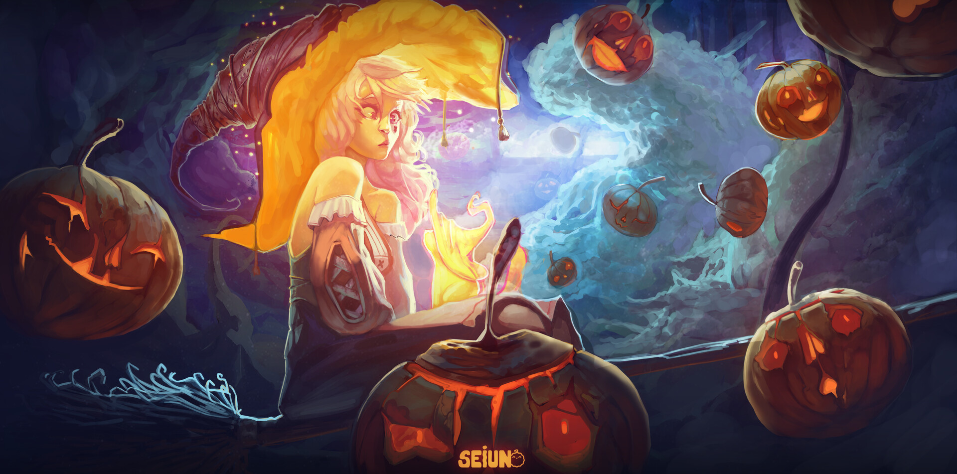 ArtStation - Alice witch fanart