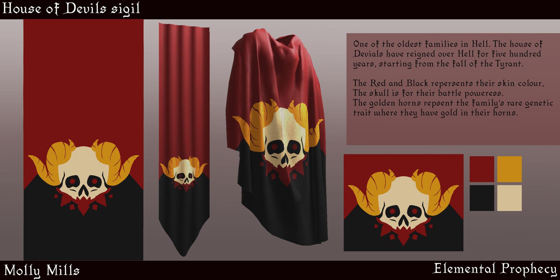 Molly Mills - Royal capital of Hell - Elemental Prophecy