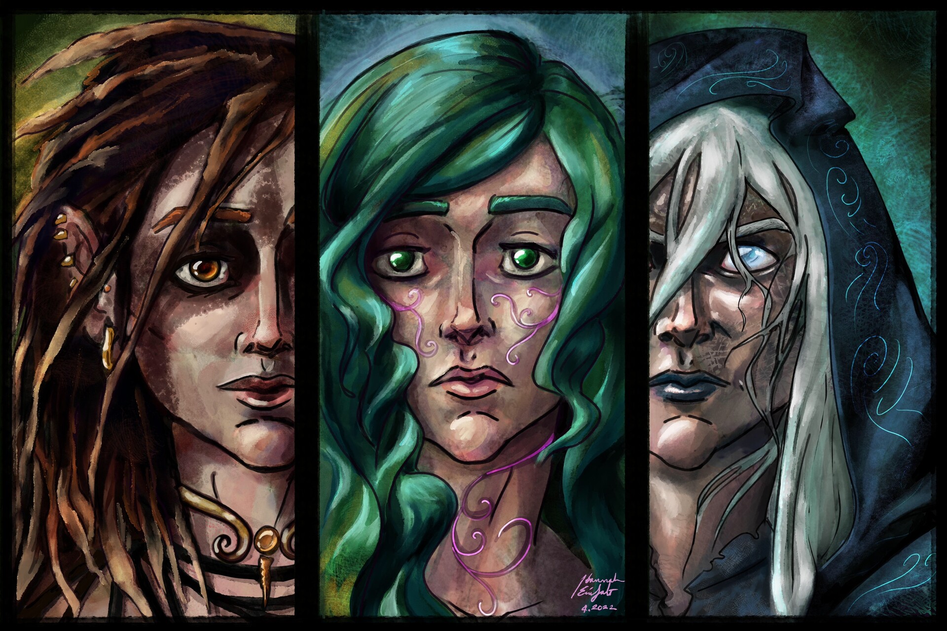 ArtStation - Deities of Dungeons and Dragons: Nature